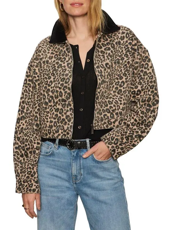 Sanctuary Leopard Print Barn Jacket - French Kitty