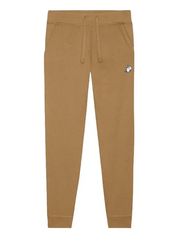 DALIX Heartly Ghost Midweight Fleece Jogger Pant - Khaki