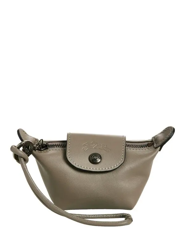 Longchamp Le Pliage Xtra Leather Coin Purse - Turtledove