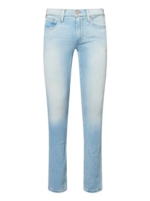 Paige Lennox Slim-fit Stretch-denim Jeans - Elsher
