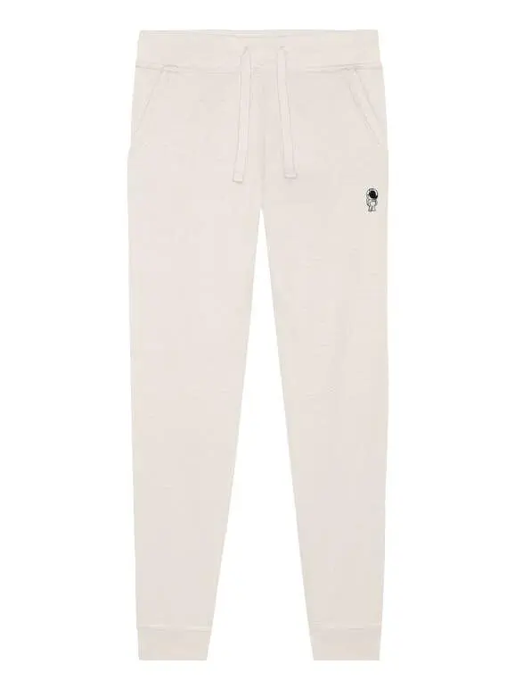 DALIX Astronaut Midweight Fleece Jogger Pant - Bone