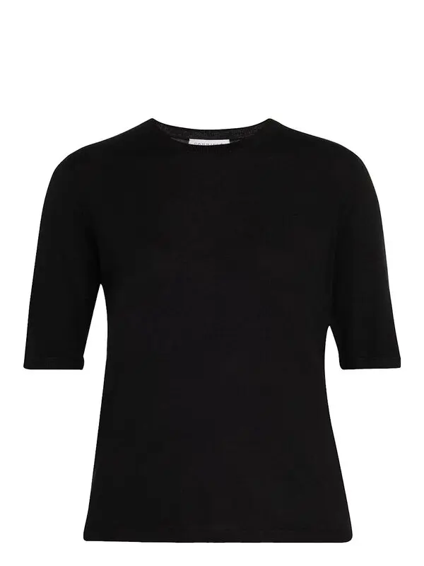 Gabriela Hearst Brunner Cashmere-silk T-shirt - Black