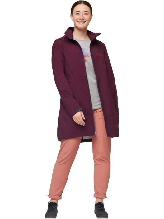 COTOPAXI Cielo Rain Trench - Wine