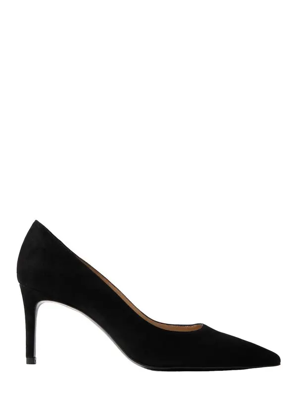 STUART WEITZMAN Power Suede Pumps - Black