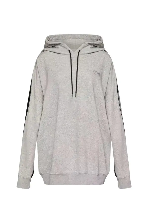 MAISON MARGIELA Numbers-motif Hoodie - Grey