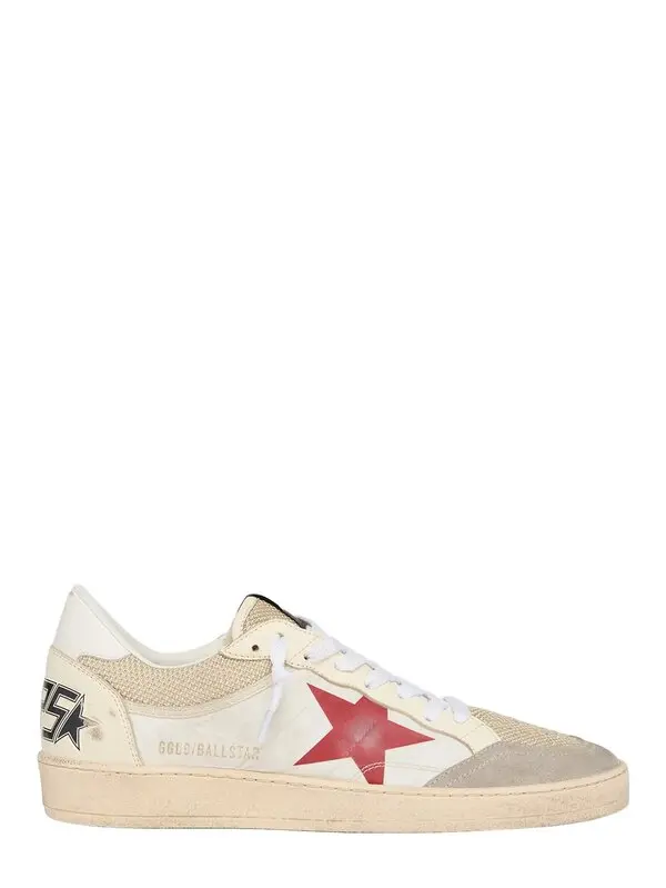 Golden Goose Ball Star Low-top Sneakers - Beige