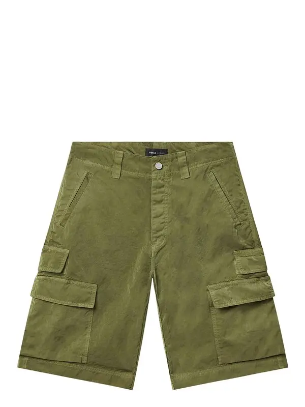 PURPLE BRAND Woven Cargo Shorts - Green