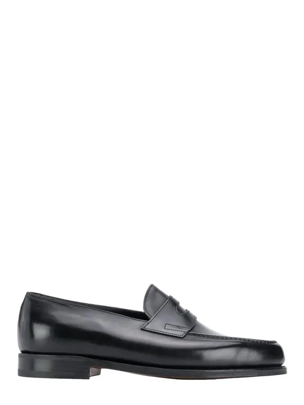 John Lobb Lopez Moccasins - Black