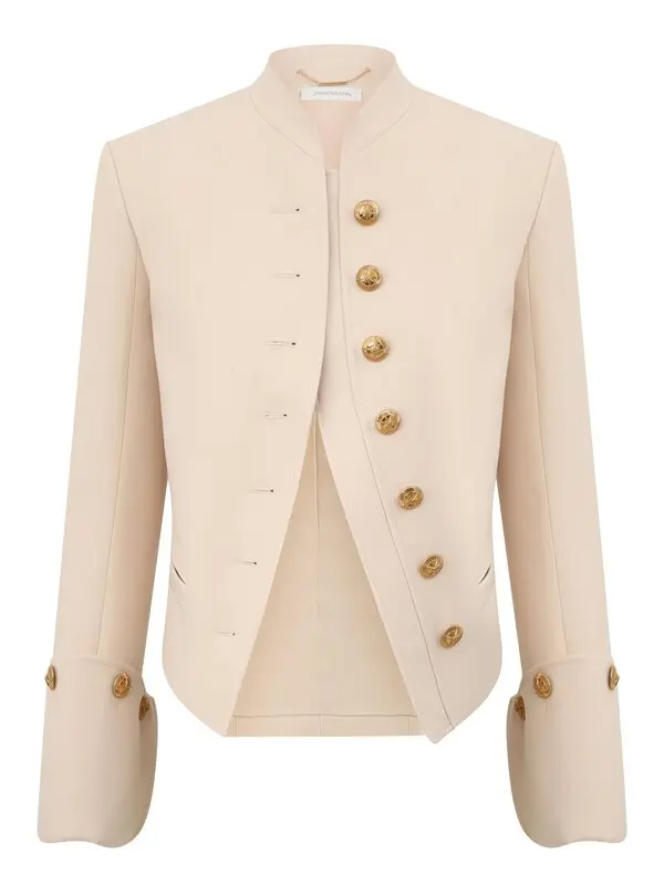 Zimmermann Rebellion Pirate Jacket - Ivory