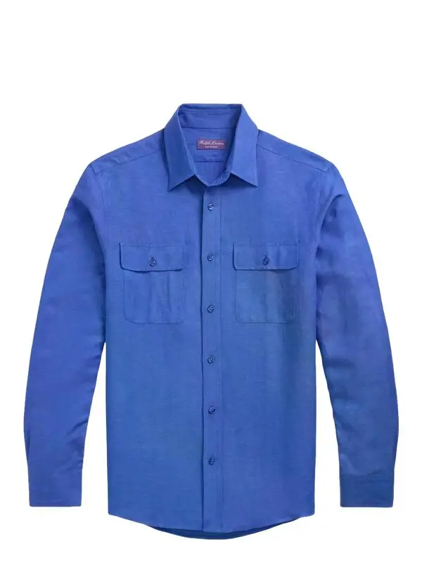 Ralph Lauren Purple Label Long-sleeve Shirt - Blue