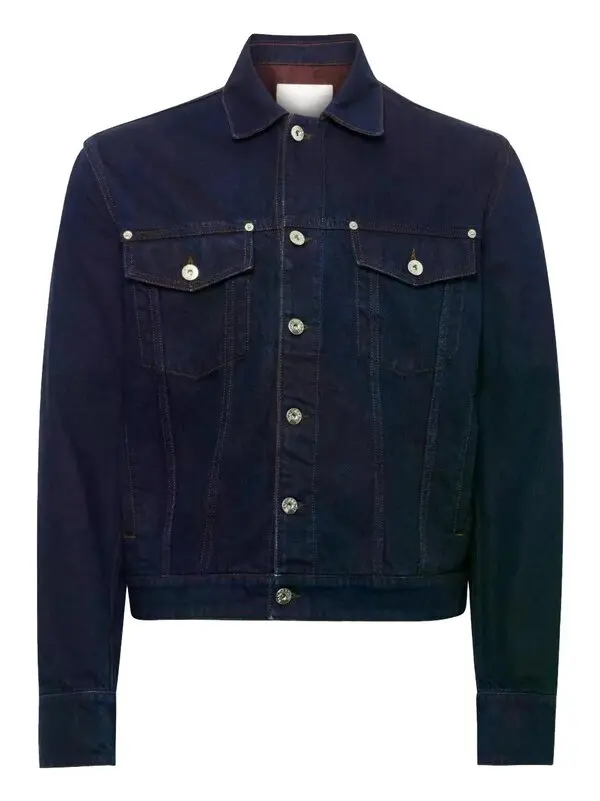 JW Anderson Button-fastening Denim Jacket - Black