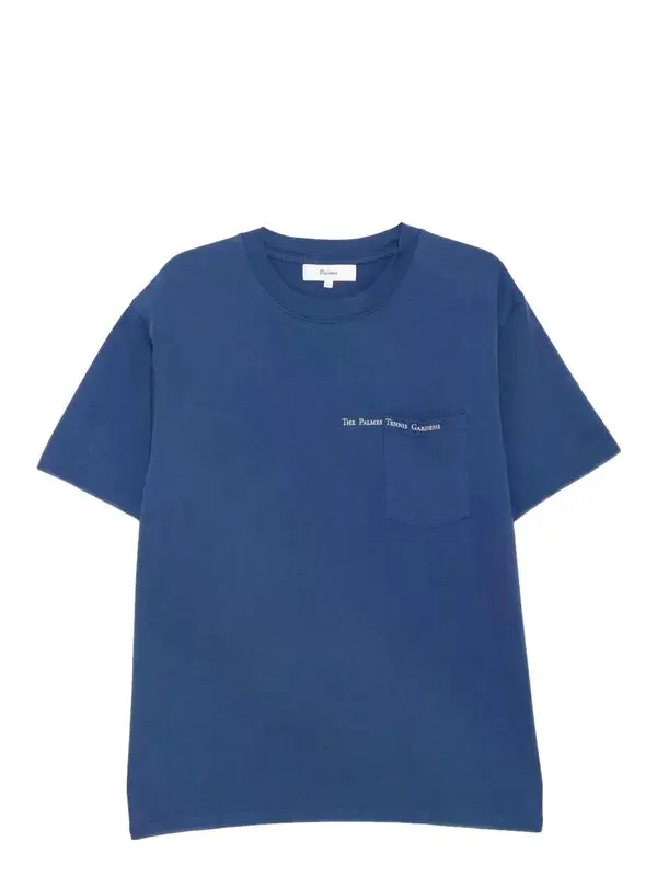 PALMES Garden T-shirt - Blue