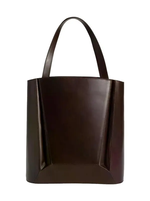 MERRYL TIELMAN Frank Panel Tote Bag - Brown