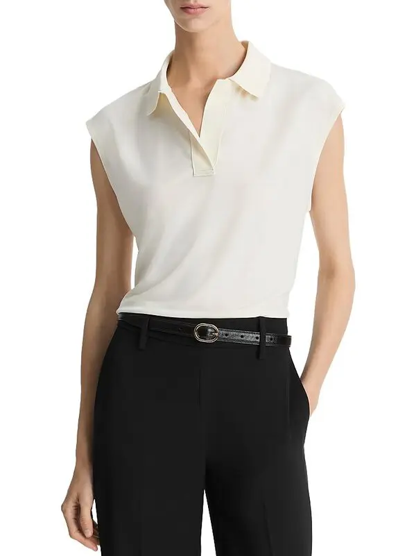 Vince Polo Shirt - Ivory