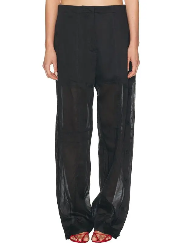 JIL SANDER 110 Trouser - Black