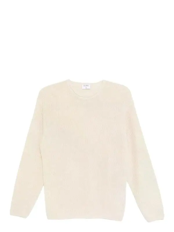 Filippa K Crew-neck Long-sleeve Sweater - Neutrals