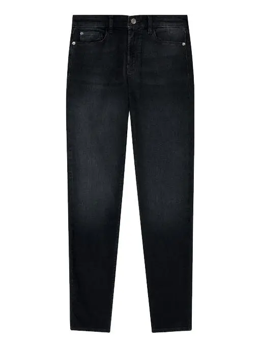Emporio Armani High-waisted Super-skinny Leg Jeans - Black