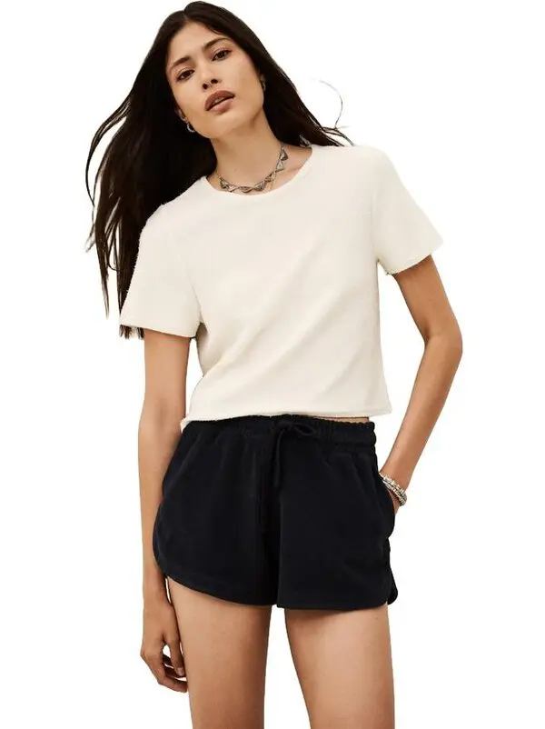 Ba&sh Finn Casual Shorts - Blue