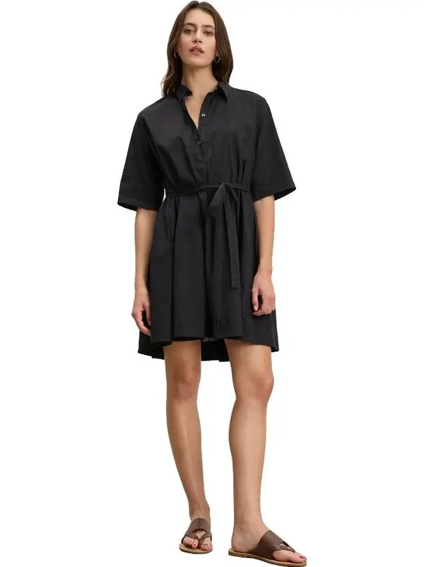 Velvet By Graham & Spencer Driana Shirt Dress - Black