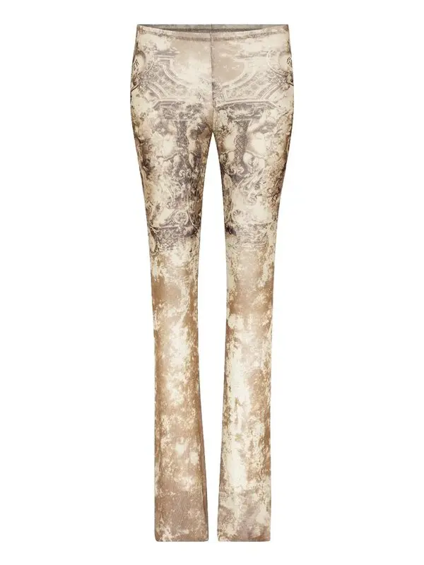 JEAN PAUL GAULTIER Mesh Trousers - Beige