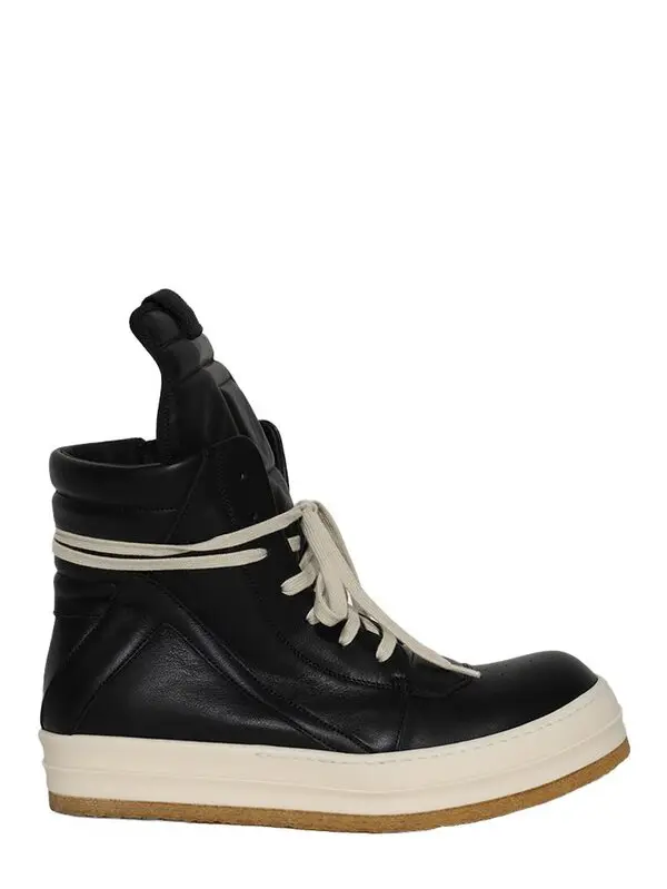 Rick Owens Creep Geobasket Sneakers - Black