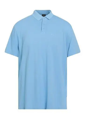 Armani Exchange Polo Shirt Dark Size Cotton - Blue