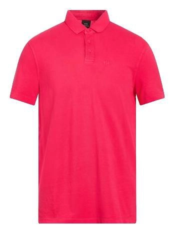 Armani Exchange Polo Shirt Size Cotton - Fuchsia