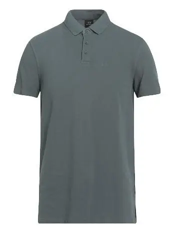 Armani Exchange Polo Shirt Dark Size Cotton - Green
