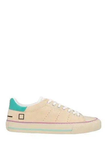 D.a.t.e. Low-top Leather Sneakers - Beige