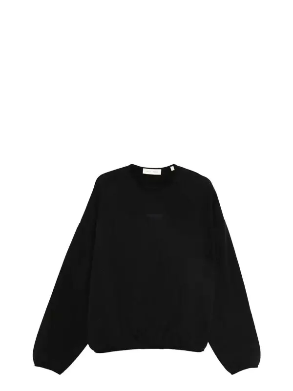 Fear Of God Logo-print Sweatshirt - Black