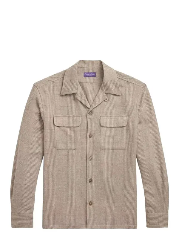 Ralph Lauren Purple Label Check-print Shirt - Neutrals