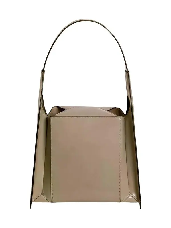 MERRYL TIELMAN Angelo Leather Tote Bag - Neutrals