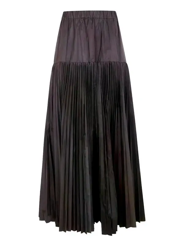 P.a.r.o.s.h Pleated Skirt - Brown