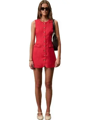 Posse X Fwrd Matilda Mini Dress - Red