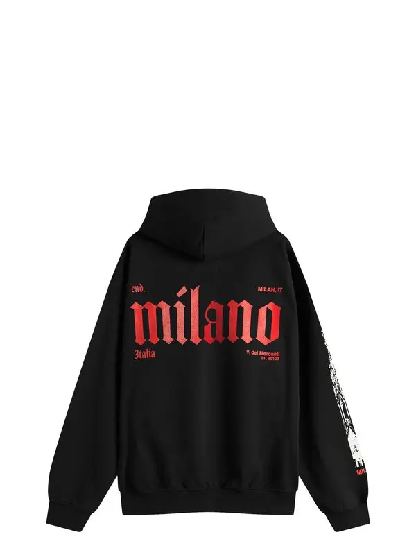 END. City Series 2.0 Milan Hoodie - Black