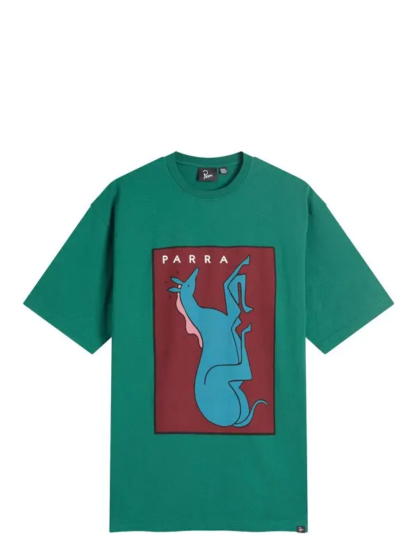 PARRA Vertical Horse T-shirt - Green