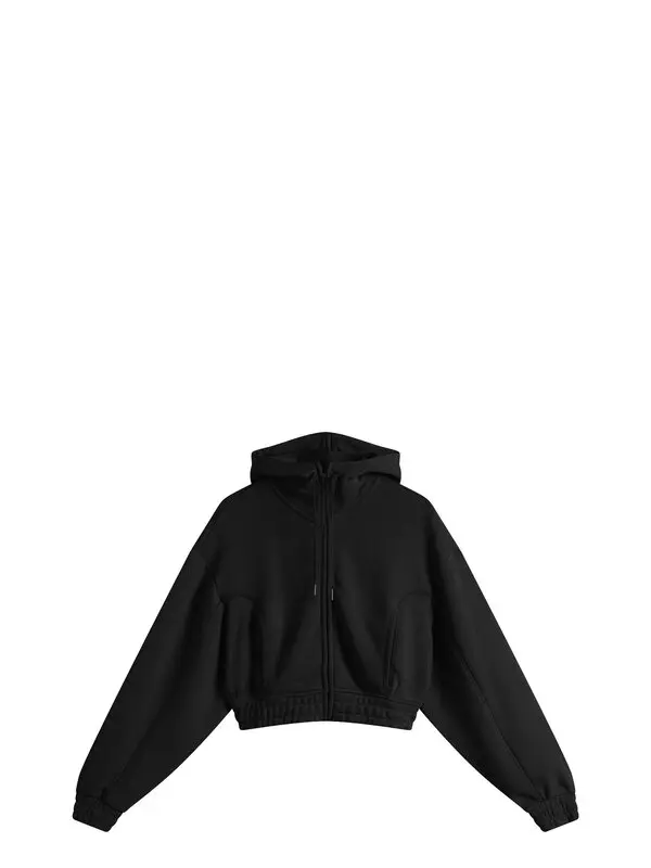 On X Fka Twigs Club Cropped Hoodie - Black