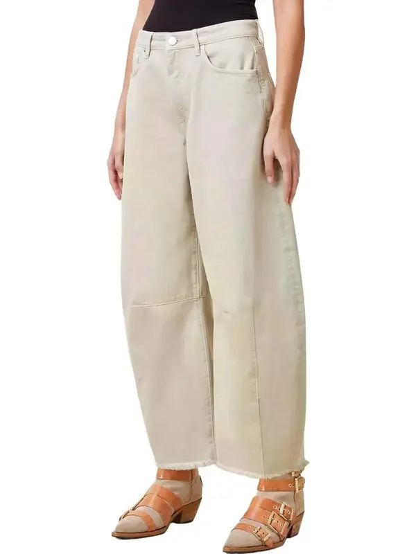 ALLSAINTS Frayed-hem Jeans - Neutrals