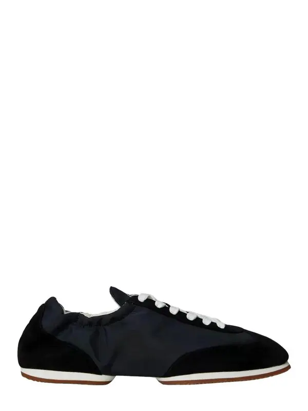 Polo Ralph Lauren Suede Ballerina Sneakers - Black
