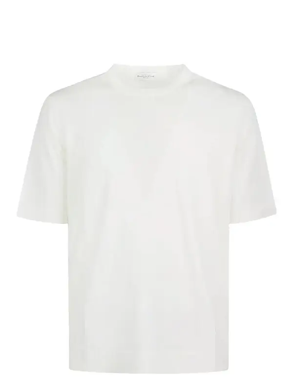 BALLANTYNE Short-sleeve Crew-neck T-shirt - White