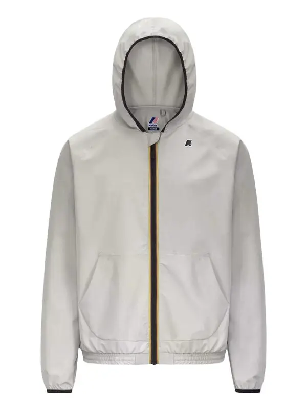 K-WAY Sia Hooded Zip-up Jacket - Grey