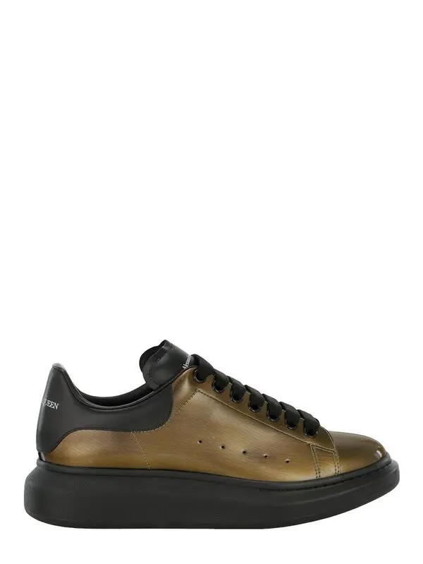 Alexander McQueen Oversized Sneakers - Fools Gold/black
