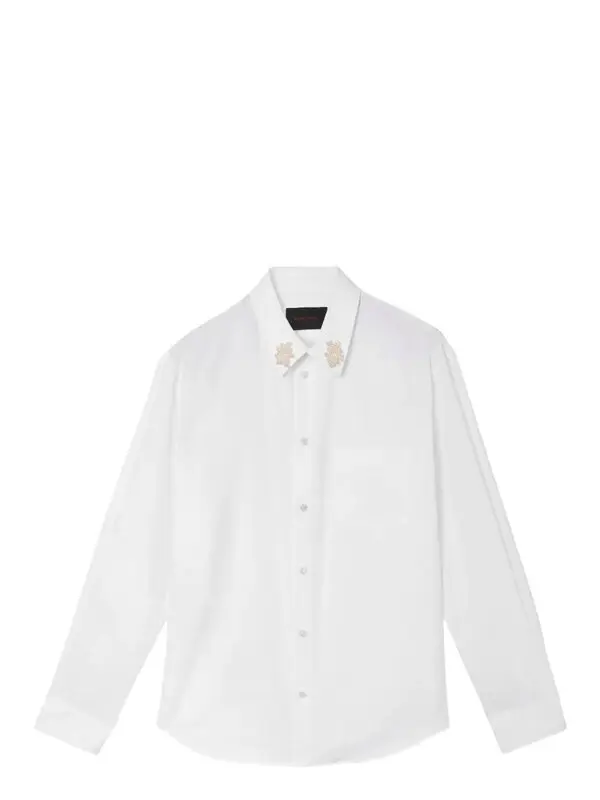 Simone Rocha Pearl-embellished Shirt - White