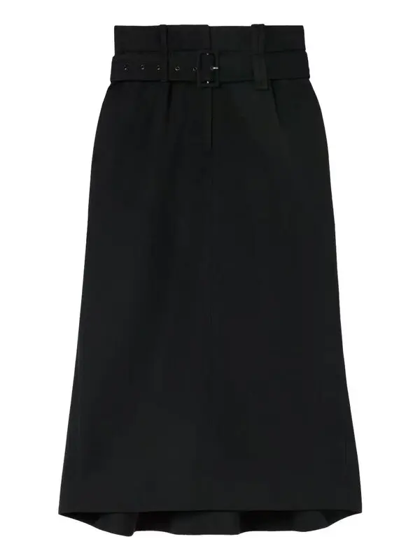 Simone Rocha Belted A-line Skirt - Black