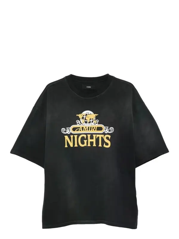Amiri Nights T-shirt - Black