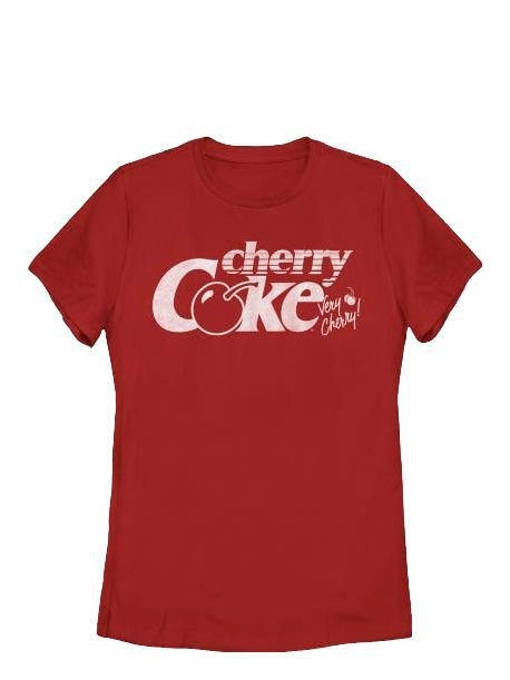 COCA COLA Coca-cola Cherry Coke Graphic T-shirt - Red