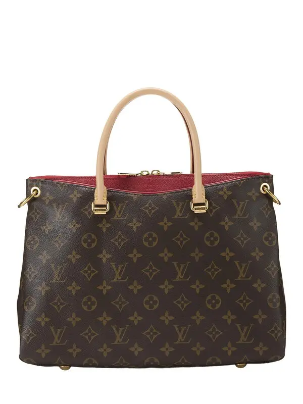 LOUIS VUITTON Monogram Canvas Pallas - Red