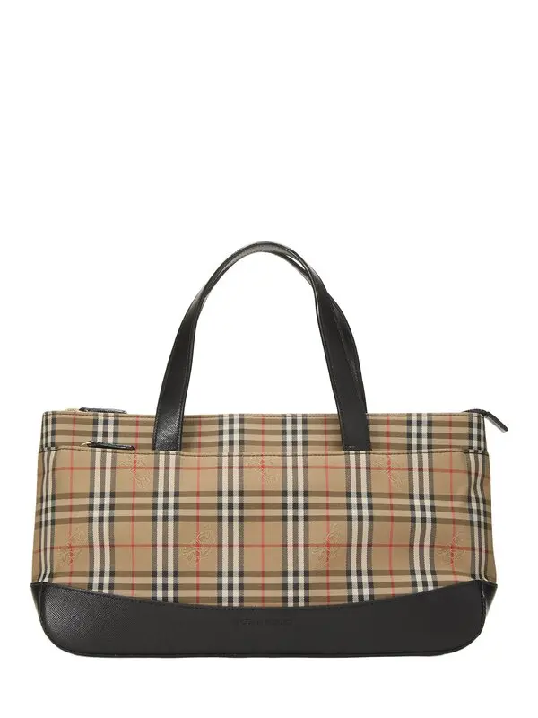 Burberry - Haymarket Check Handbag