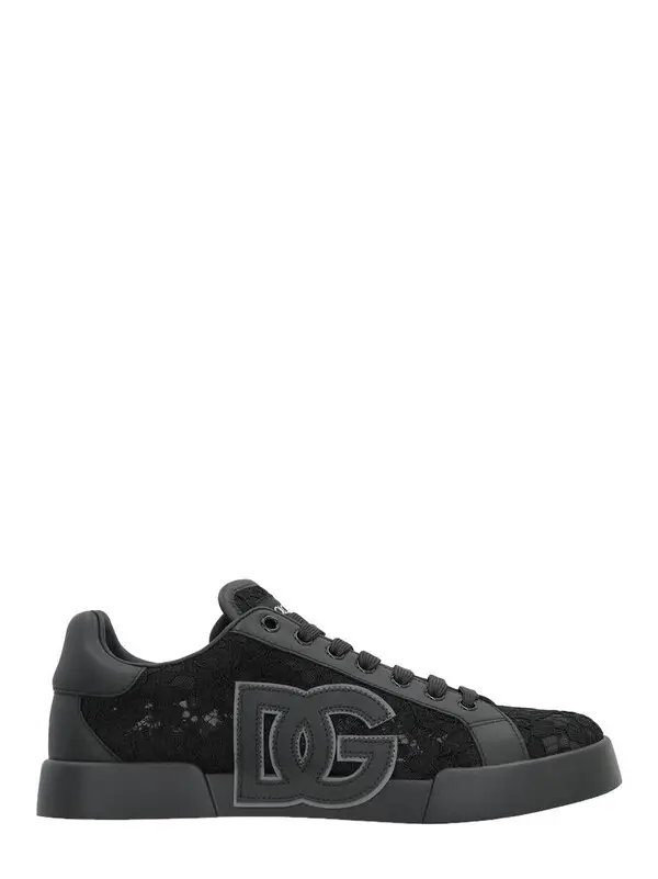 Dolce & Gabbana Taormina Low-top Sneakers - Black