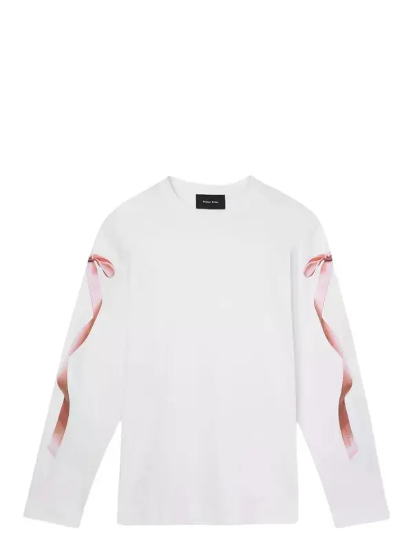 Simone Rocha Bow-print T-shirt - White